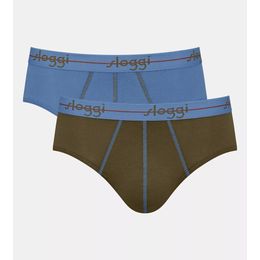 Sloggi Panty 'Start' male Blue, Green size 6