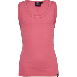 Hummel Top 'RITA' M&auml;dchen Gr&ouml;&szlig;e 140 pink / schwarz / wei&szlig;