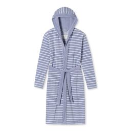 Schiesser Bathrobe 'Feather Terry' boy Blue size 164