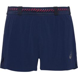 asics Metarun Funktionsshorts Herren - blau - Gr. XXL - Nylon/Elastan