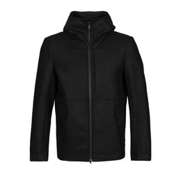 Icebreaker Gefilzte Merino Kapuzenjacke - Mann - Black - Größe S