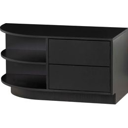 TV-Schrank Woood "Finca" Schränke Gr. B/H/T: 78 cm x 40 cm x 40 cm, schwarz