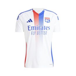 adidas Performance Trikot 'Olympique Lyonnais 24/25 Home' Herren Größe XL blau / rot / weiß