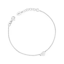 Amen Silberarmband D-Armband 925er Silber 13 Zirkonia, Klassisch, silberfarben, silber