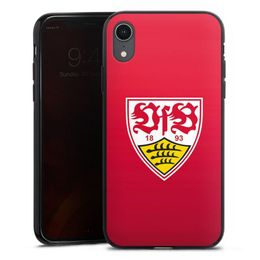 DeinDesign iPhone Xr Handy Silikon H&uuml;lle Case schwarz Handyh&uuml;lle Logo Official Licensed Product Vfb Stuttgart