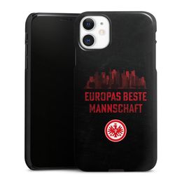 DeinDesign iPhone 11 Handy Premium Case Smartphone Handyh&uuml;lle Schutzh&uuml;lle gl&auml;nzend Merchandise European Cup Eintracht Frankfurt Premium Case