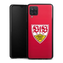 DeinDesign Galaxy A12 Handy Silikon H&uuml;lle Case schwarz Handyh&uuml;lle Vfb Stuttgart Official Licensed Product Logo