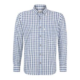 Stockerpoint Traditional Button Up Shirt 'Marco' male Blue size XXL