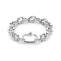 TI SENTO - Milano Silberarmband Damen-Armband 925er Silber, Klassisch, silberfarben, 20, silber