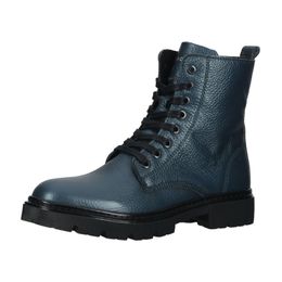 Bullboxer Stiefelette Leder Schnürstiefelette, blau, 31 EU, Petrol