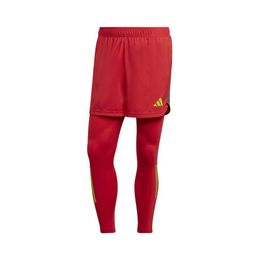 adidas Performance Sporthose Herren Größe XL gelb / rot