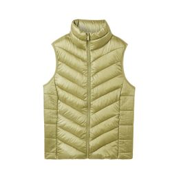 Tom Tailor Outdoorjacke light weight vest, grün, L