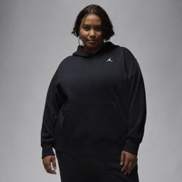 Jordan Brooklyn Fleece-Hoodie (Damen, große Größen) - Schwarz