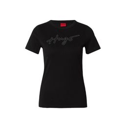 Hugo T-Shirt 'Deloris_2' Damen Gr&ouml;&szlig;e XXL schwarz