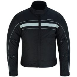 Motorradjacke PROANTI Jacken Gr. XL, schwarz