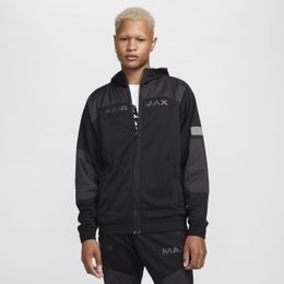 Nike Sportswear Air Max Herren-Hoodie mit durchgehendem Reißverschluss - Schwarz