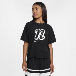 Nike Sportswear Mädchen-T-Shirt - Schwarz