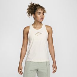 Nike Trail Dri-FIT Lauf-Tanktop mit Grafik für Damen - Braun