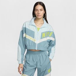 Nike Sportswear Damenjacke aus Webmaterial - Blau