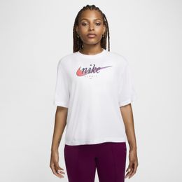 Nike Slam Dri-FIT-Kurzarmshirt (Damen) - Weiß