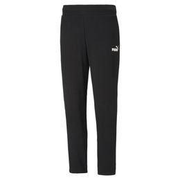 Sporthose Puma "Essentials Jogginghose Damen" Gr. L, Normalgrößen, schwarz (black) Damen Hosen Trainingshosen