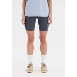 Funktionstights SOS "Leysin" Gr. XS, US-Größen, blau (dunkelblau) Damen Hosen Sporthosen mit hohem Hüftbund
