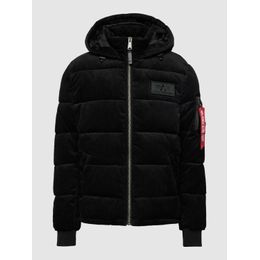 Alpha Industries Steppjacke mit Label-Details