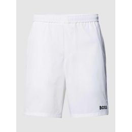 BOSS Green Shorts mit Label-Print