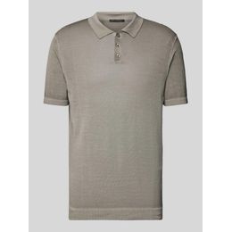 Drykorn Regular Fit Poloshirt mit kurzer Knopfleiste Modell 'TRITON'