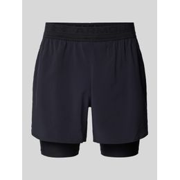 Under Armour Shorts im 2-in-1-Look mit elastischem Bund