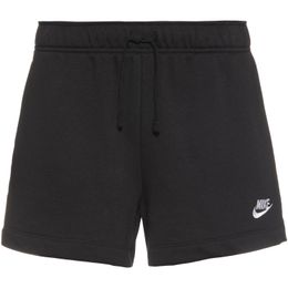 Nike Nsw Club Sweatshorts Damen - schwarz - Gr. XS - Baumwolle/Polyester