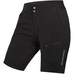 ENDURA Hummvee Lite Fahrradshorts Damen - schwarz - Gr. S - Polyamid/Wolle