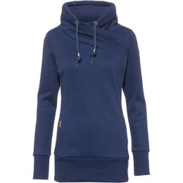 Ragwear Neska Sweatshirt Damen - blau - Gr. S - Baumwolle/Polyester