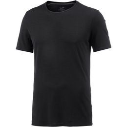 Icebreaker 150 Anatomica Funktionsshirt Herren - schwarz - Gr. L - Merinowolle/Polyamid/Elastan