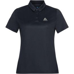 Odlo Cardada Poloshirt Damen - blau - Gr. M - Polyester