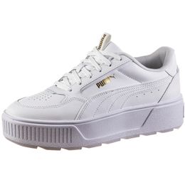 Puma Karmen Rebelle Sneaker Damen - weiß - Gr. 42 - Leder