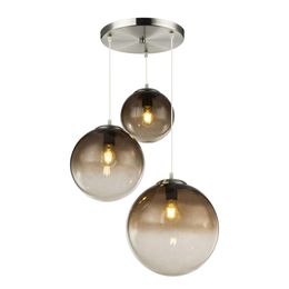 Globo Lighting - VARUS - Hängeleuchte Metall verchromt, 3x E27