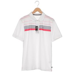 Calvin Klein Herren Poloshirt, weiß, Gr. 54