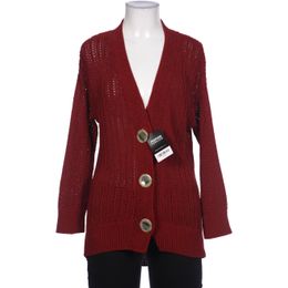 Massimo Dutti Damen Strickjacke, bordeaux, Gr. 34