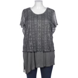 Ulla Popken Damen Bluse, grau, Gr. 46