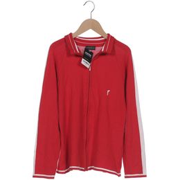 Golfino Damen Strickjacke, rot, Gr. 40