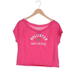 Hollister Damen T-Shirt, pink, Gr. 36