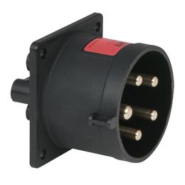 PCE CEE 32 A/400 V 5-pin Socket male - Schwarz - IP44
