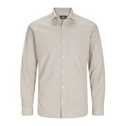 Jack & Jones Jack & Jones Hemd 'JPRBlackpool' Herren Gr&ouml;&szlig;e XS blau / dunkelbraun / senf / wei&szlig;