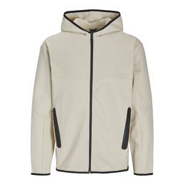 Jack & Jones Jack & Jones Sweatjacke 'JCOFusion' Herren Gr&ouml;&szlig;e S creme
