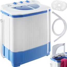 TecTake® Mini-Waschmaschine 4,5 kg mit Wäscheschleuder 3,5 kg