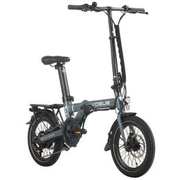 VOGUE Bike VOGUE E-Faltrad 16" E-Bike Kompakt Mini 36 V/7,8 Ah 6 Gänge