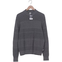 Bugatti Herren Pullover, grau, Gr. 48