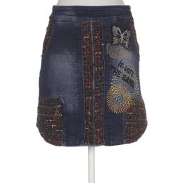 Desigual Damen Rock, marineblau, Gr. 36