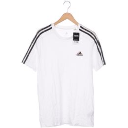 Adidas Herren T-Shirt, weiß, Gr. 48